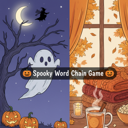 Spooky Word Chain Game - Discussion | 7 Cups